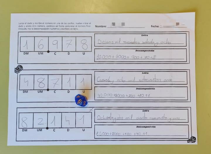 Ejercicios para Niños de 6º de Primaria